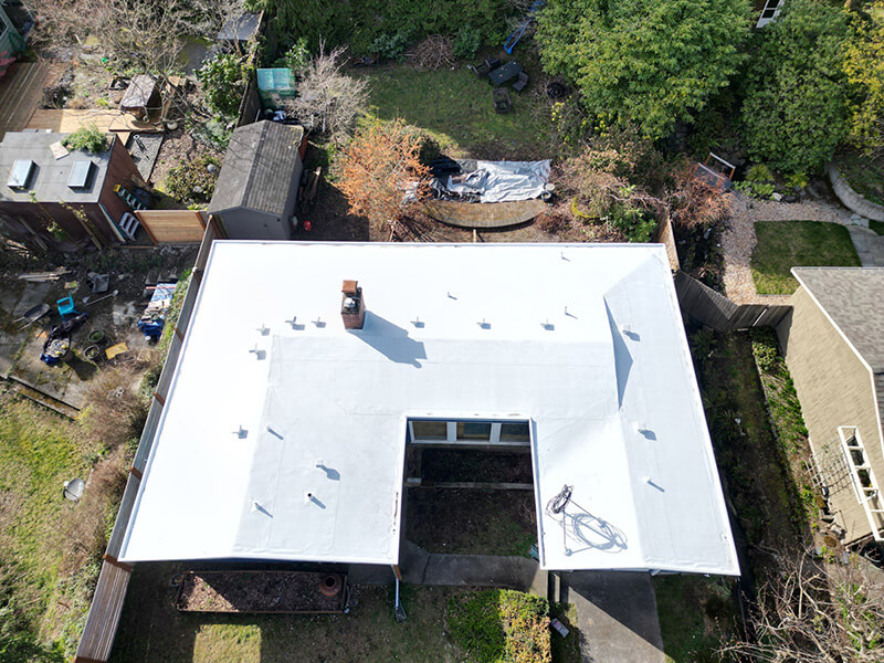 PVC Single-Ply Roofing Seattle Area | Flat Roof Solutions in King ...